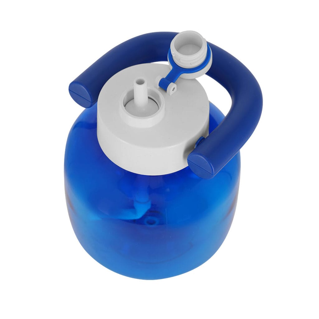 Bidón Heiza con pajita y diseño kettlebell 1,8 L - ProRegalo